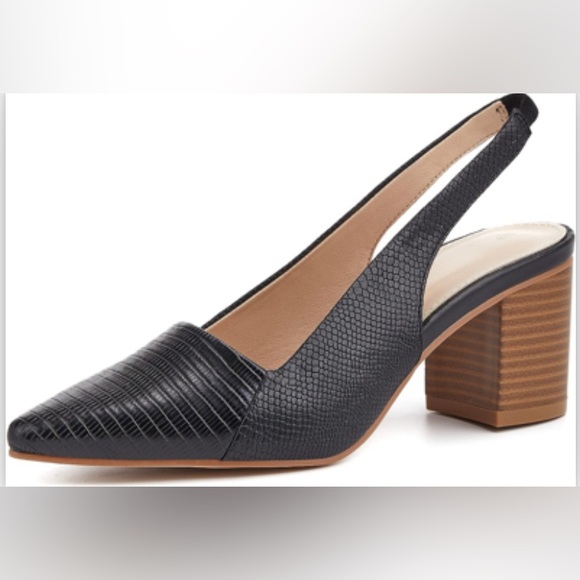 laicigo | Shoes | New Laicigo Womens Pointed Closed Toe Chunky Block ...